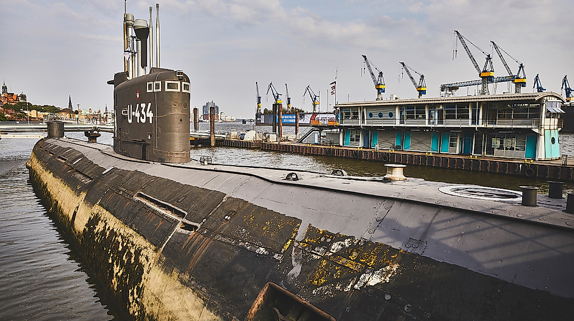U-434 submarine museum Hamburg