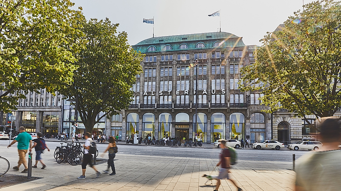 Around the Alster Hamburg