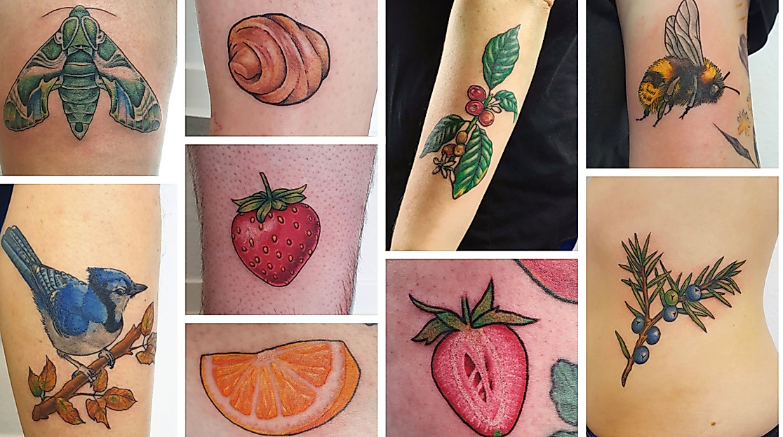 Unterstrich Tattoos Hamburg