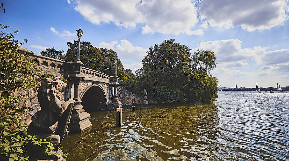 Around the Alster Hamburg