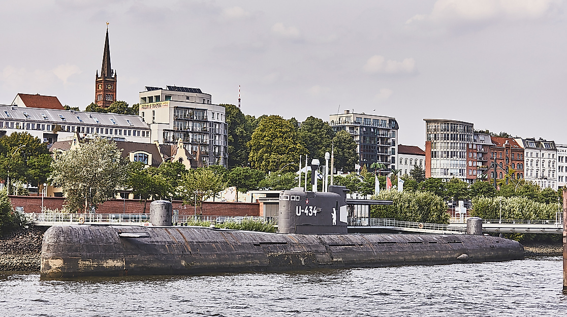 U-434 submarine museum Hamburg